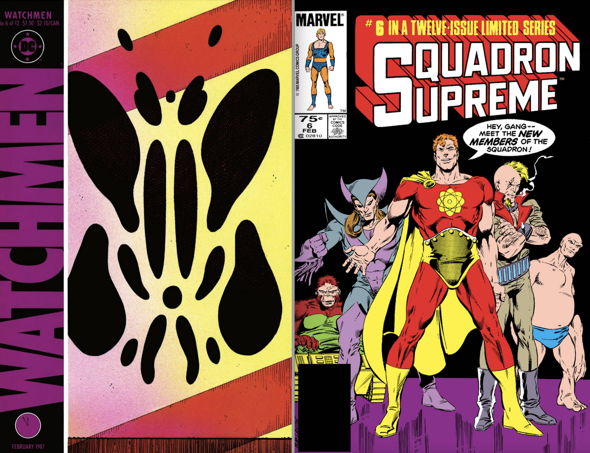 COMIC BOOK DEATH MATCH: Watchmen vs. Squadron Supreme | 13th Dimension ...