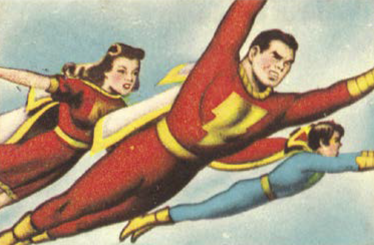 SHAZAM! Dig This INSIDE LOOK at the Rare Spanish CAPTAIN MARVEL Card ...