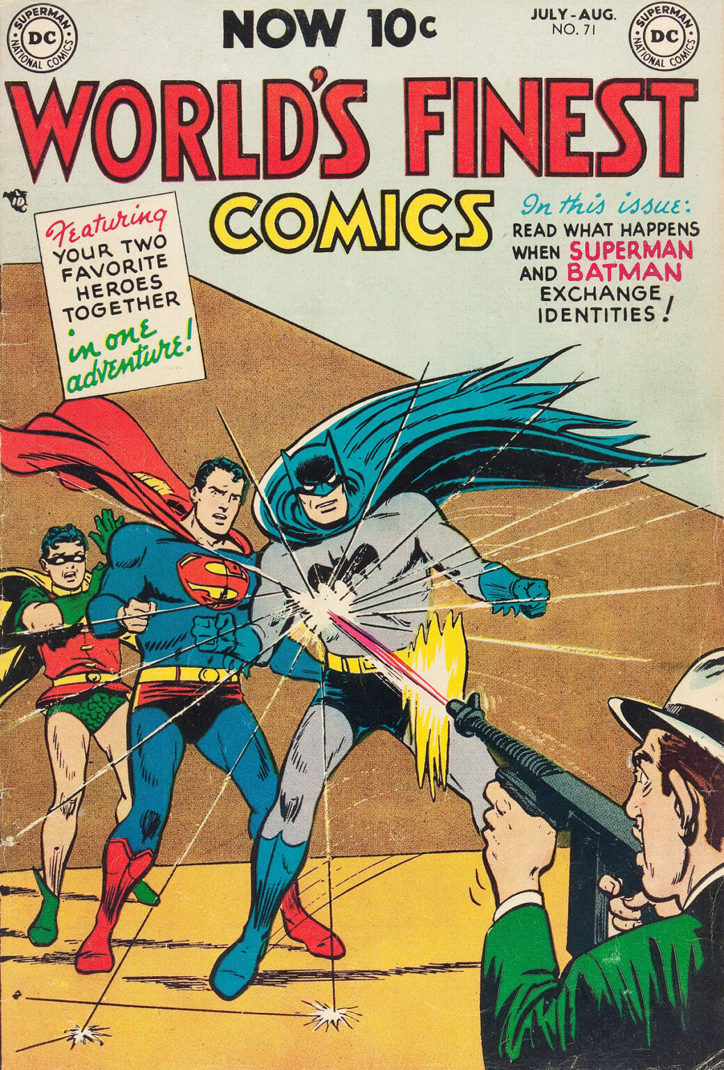 13 COVERS: When SUPERMAN and BATMAN Switched Identities | 13th ...