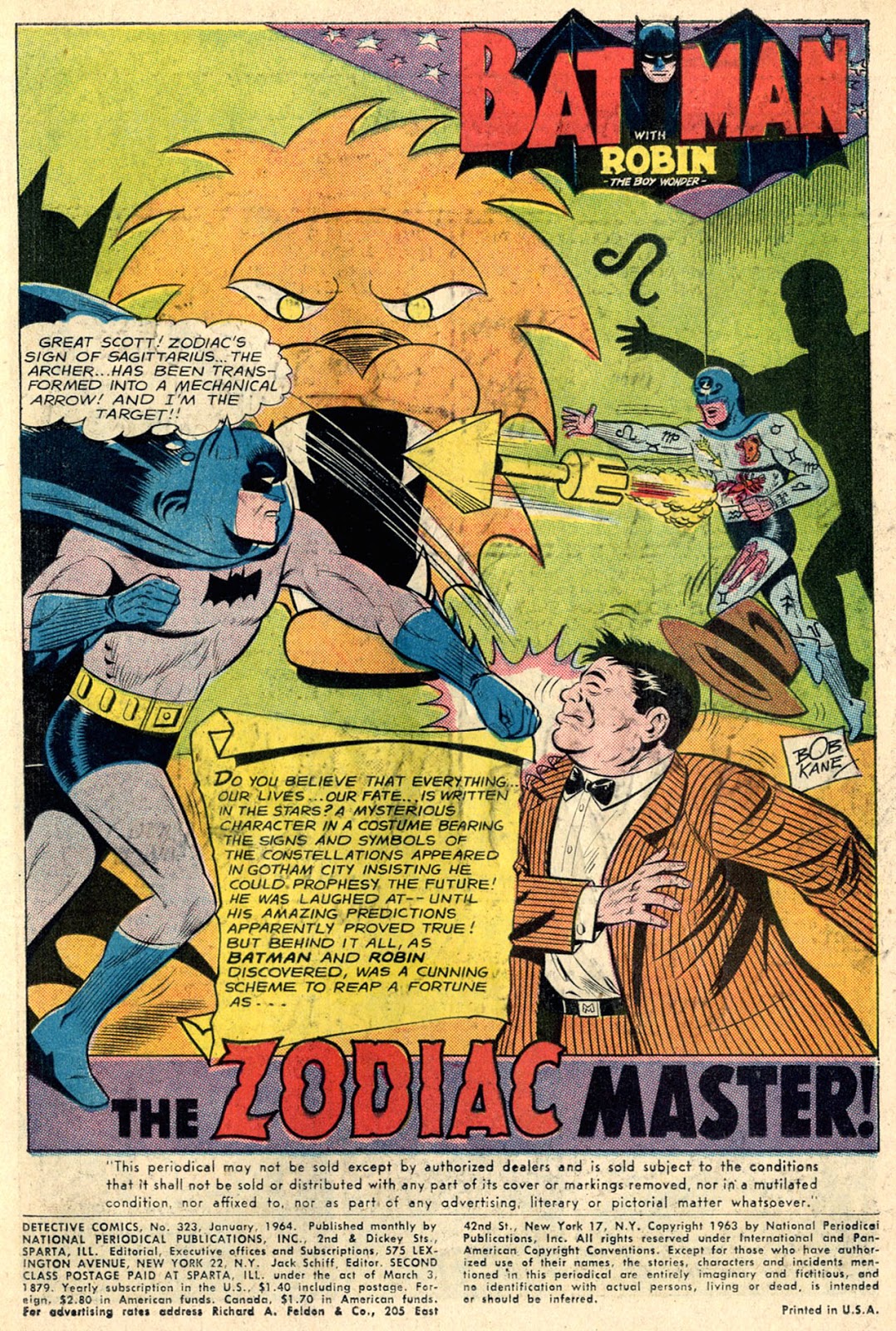 PAUL KUPPERBERG: My 13 Favorite BATMAN: ‘THE ZODIAC MENACE’ Moments ...