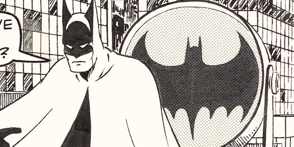 Fabulous MARSHALL ROGERS BATMAN Original Comic Strip Art Up for Auction ...