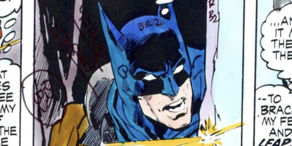 Dig NEAL ADAMS’ Beautiful Color Guides for the Classic BATMAN #232 ...