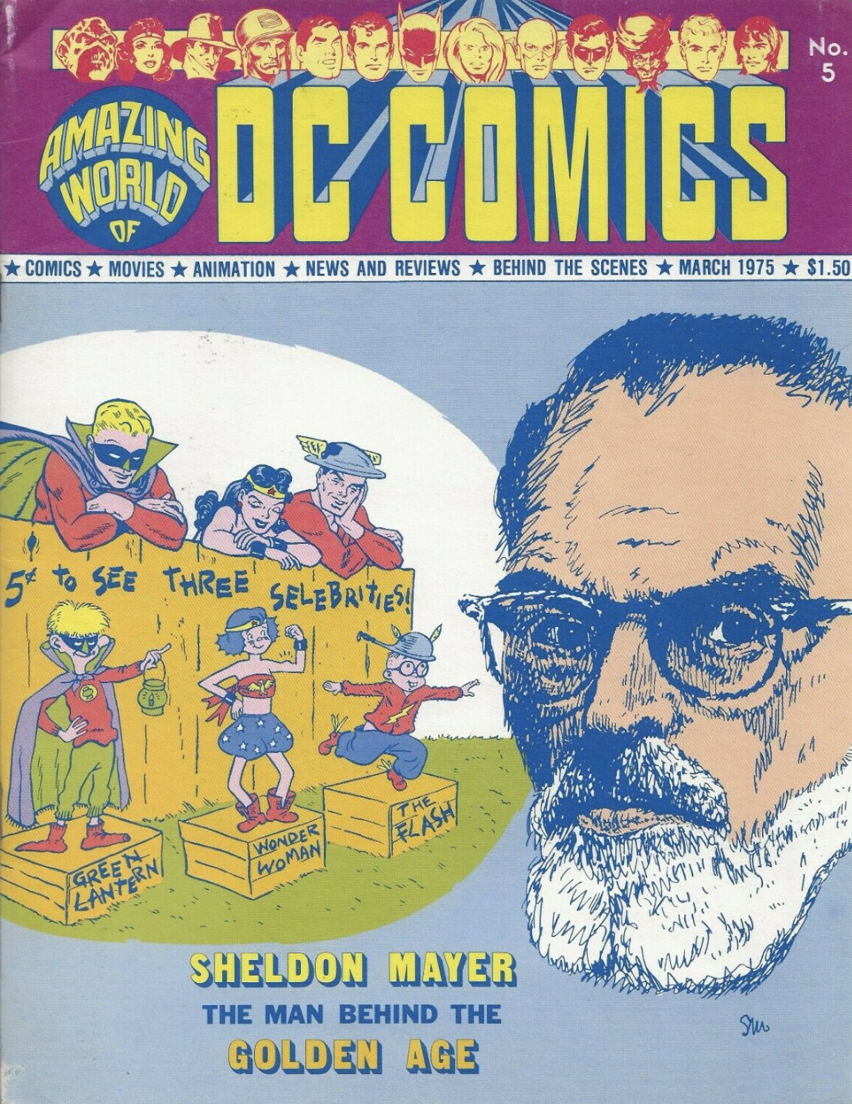 13 COOL THINGS About SHELDON “SHELLY” MAYER | 13th Dimension, Comics ...