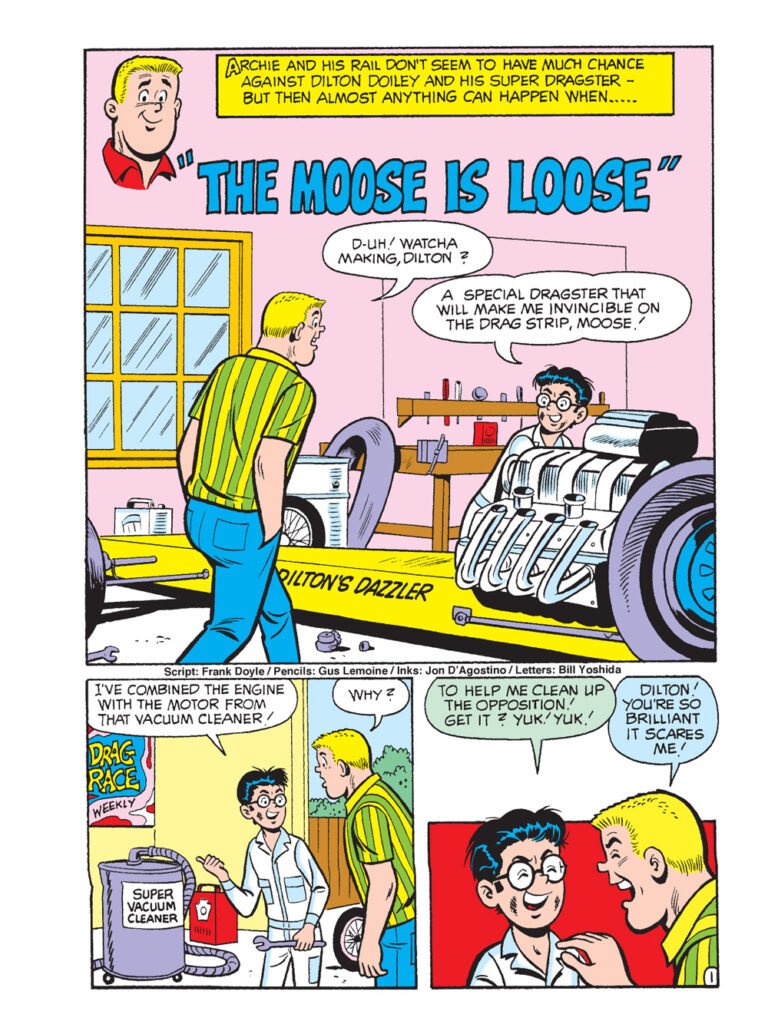 Dig This Rare 1969 EVERYTHING’S ARCHIE Tale — Starring MOOSE! | 13th ...