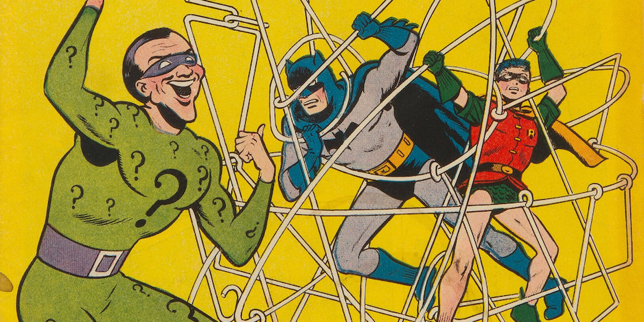 THE RIDDLER’S First Appearance Expected to Fetch Thousands at Auction ...