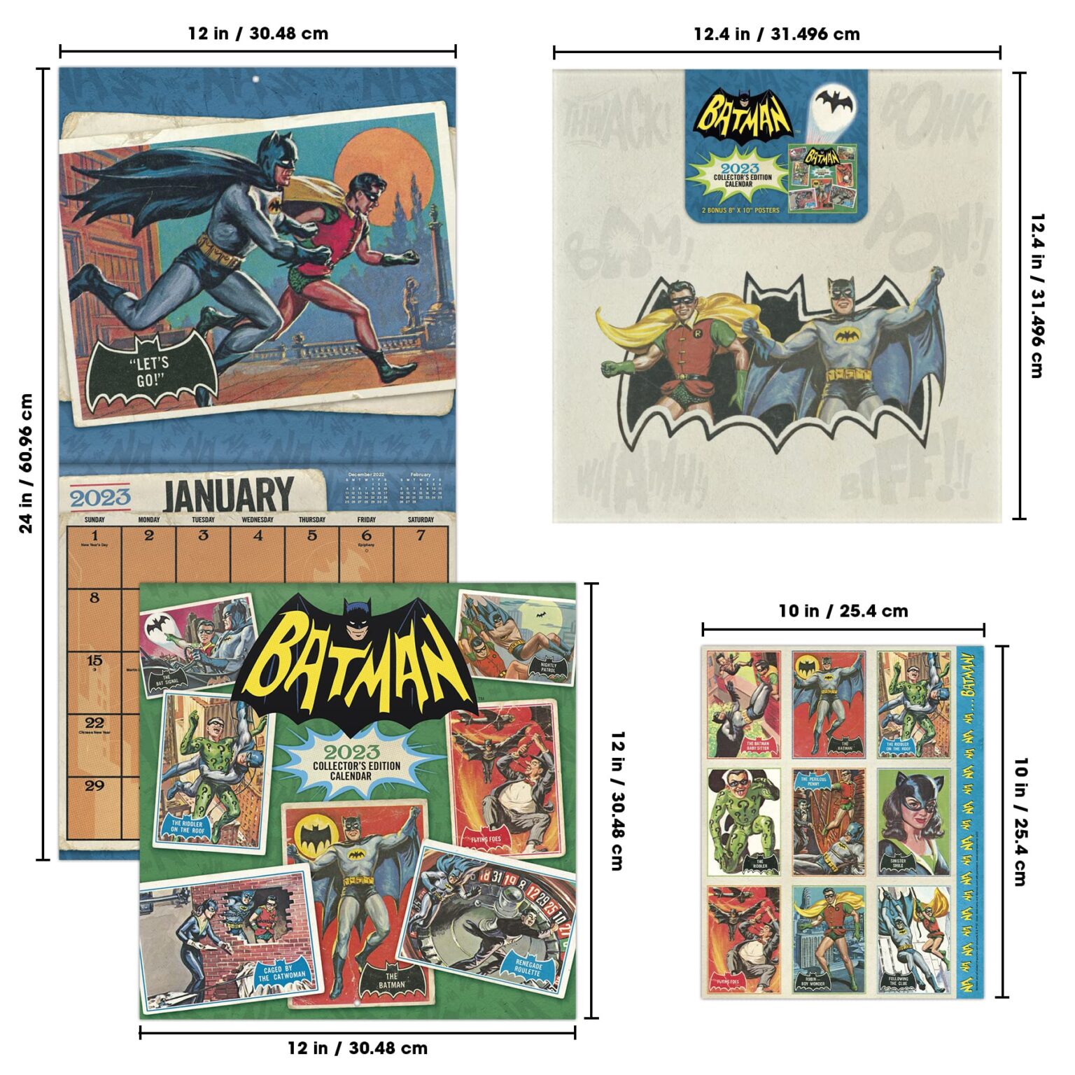 SNEAK PEEK: Dig This Classic BATMAN CALENDAR BOXED SET Coming in 2023 ...