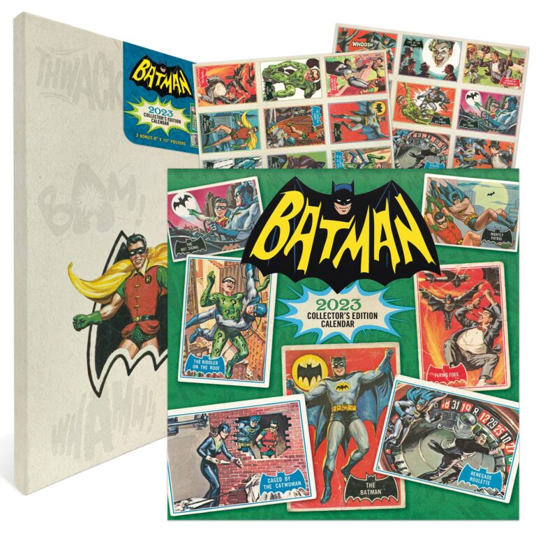 SNEAK PEEK: Dig This Classic BATMAN CALENDAR BOXED SET Coming in 2023 ...