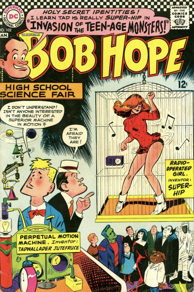 PAUL KUPPERBERG: My 13 Favorite ADVENTURES OF BOB HOPE Covers | 13th ...