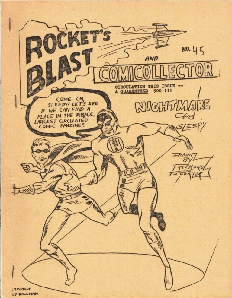 13 COVERS: A Groovy Salute to the Classic Mag ROCKET’S BLAST ...