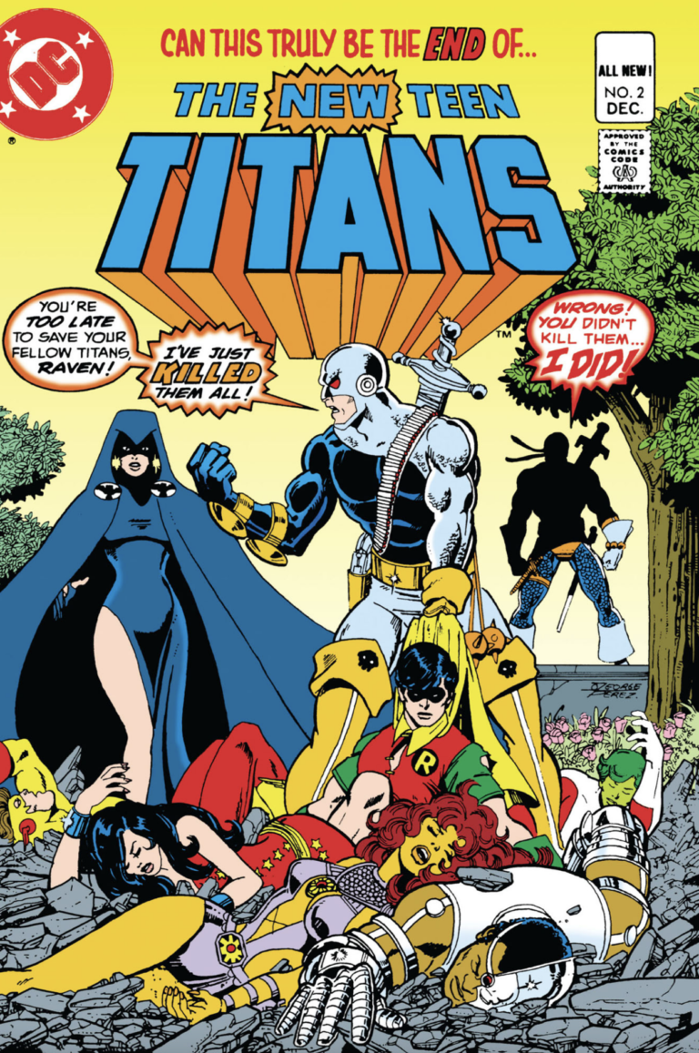 The TOP 13 GEORGE PEREZ New Teen Titans Covers — RANKED | 13th ...