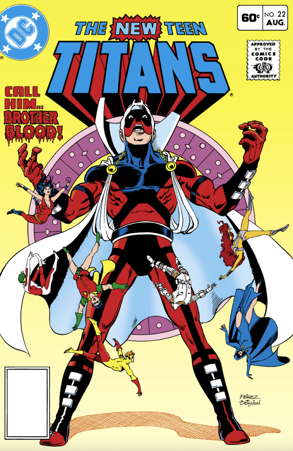 The TOP 13 GEORGE PEREZ New Teen Titans Covers — RANKED | 13th ...