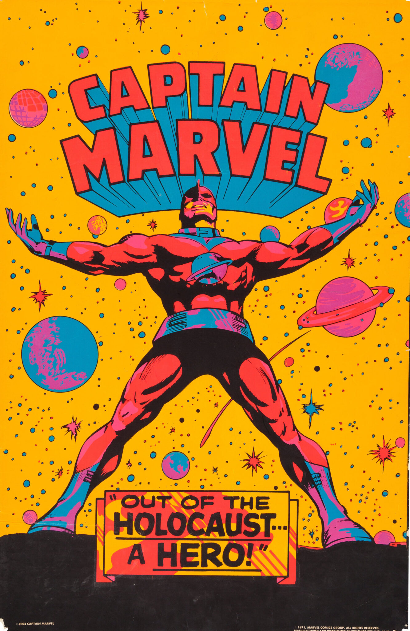 Dig the Prints Included in the MARVEL CLASSIC BLACK LIGHT POSTERS ...