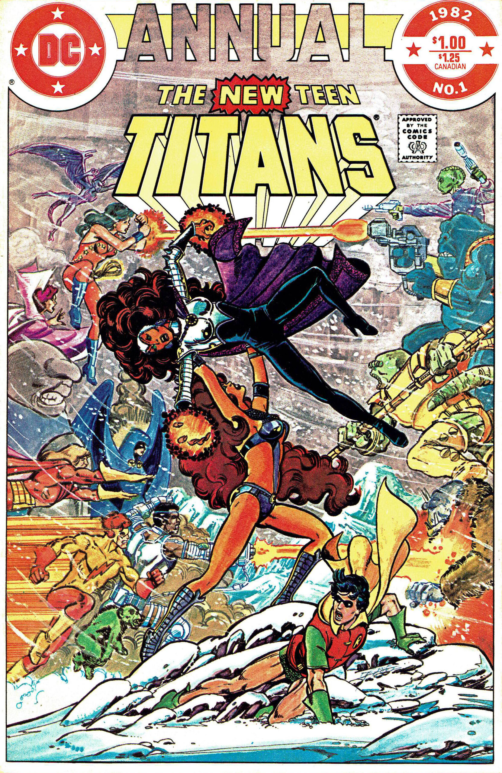 The TOP 13 GEORGE PEREZ New Teen Titans Covers — RANKED | 13th ...