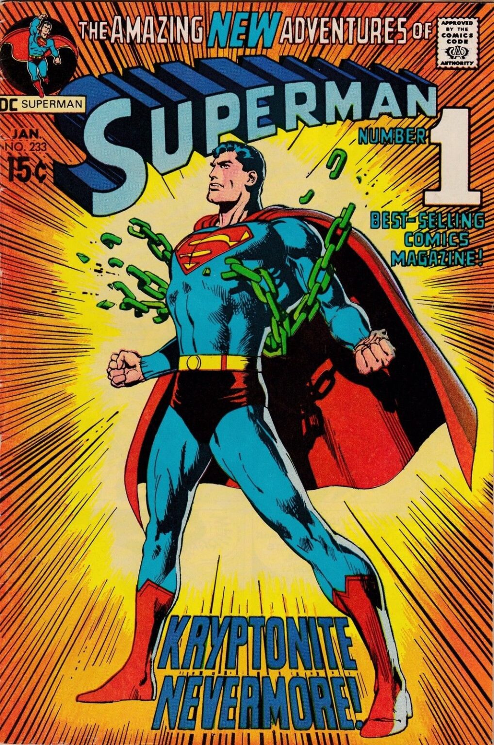 The TOP 13 NEAL ADAMS SUPERMAN Covers — RANKED | 13th Dimension, Comics ...