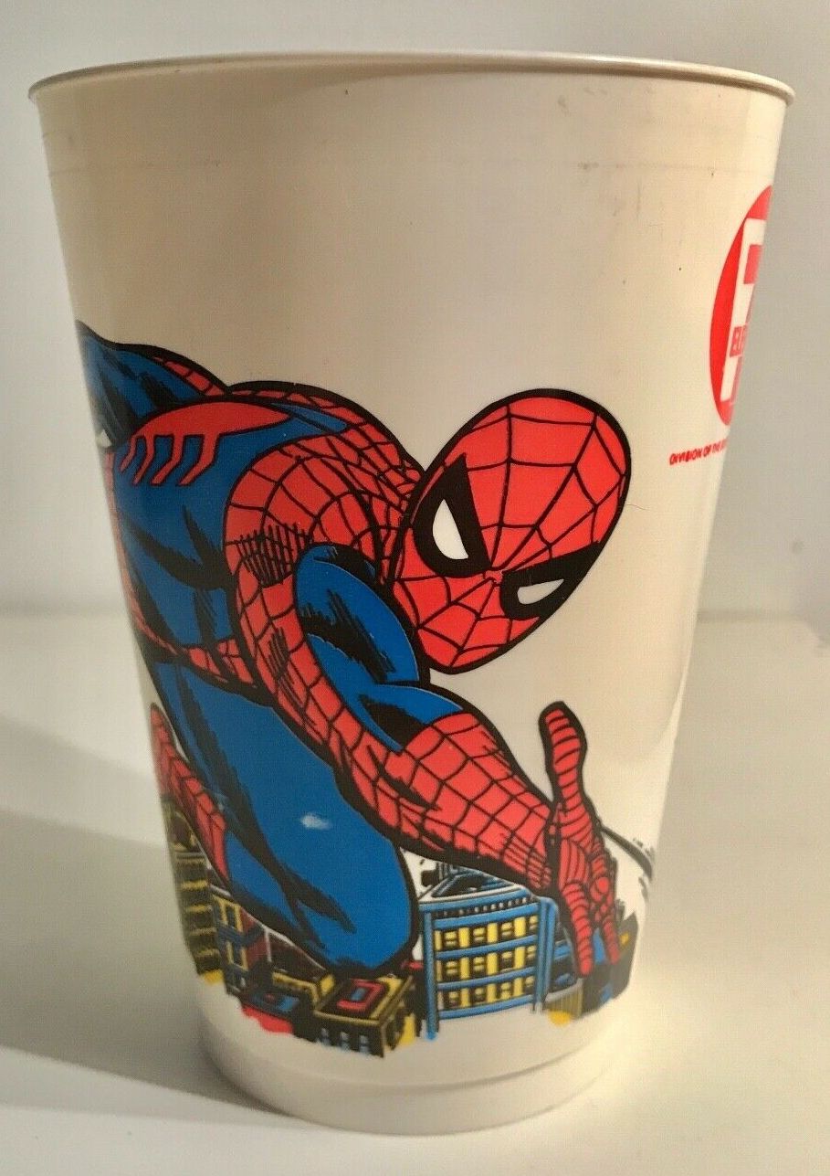 Dig These Far Out 1970s SPIDER-MAN SLURPEE CUPS | 13th Dimension ...