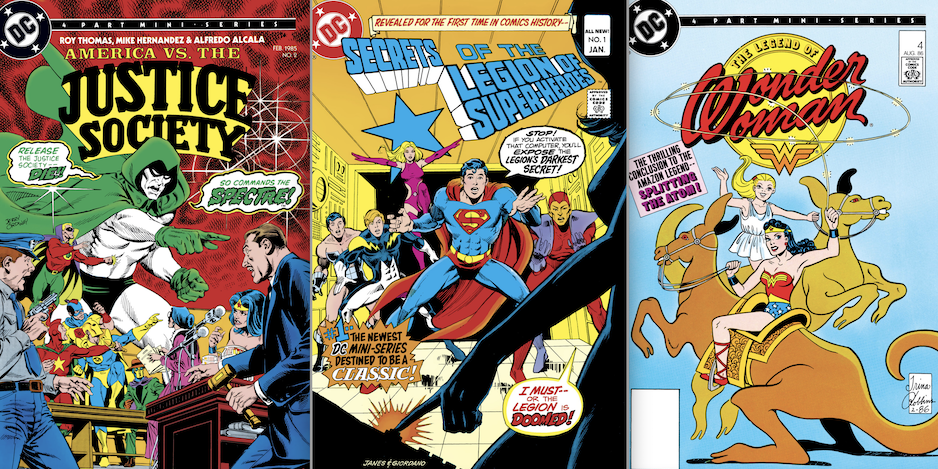 13 COVERS: Great DC MINISERIES of the 1980s | 13th Dimension, Comics ...