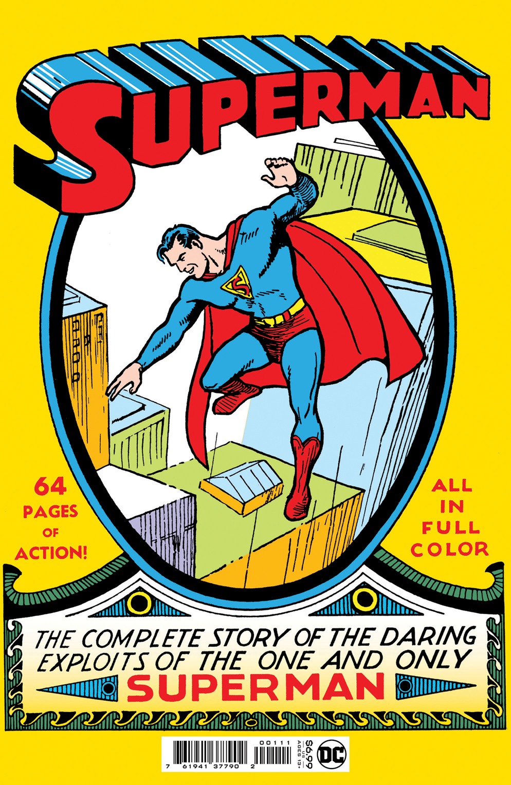 SUPERMAN #1 Facsimile Edition Coming From DC | 13th Dimension, Comics ...
