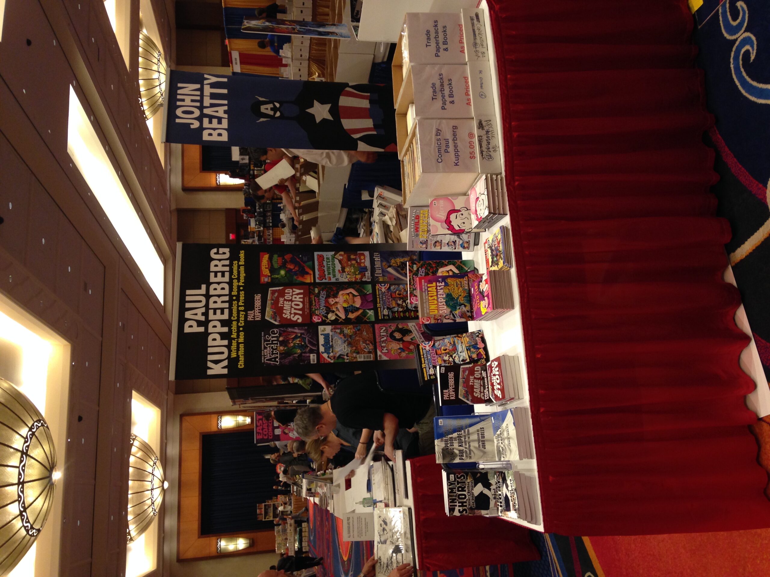 PAUL KUPPERBERG: My 13 Favorite Comic Con Tables — With and Without Me ...