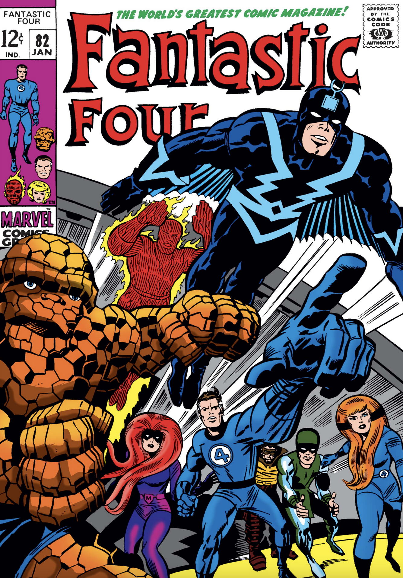 ALEX ROSS Ranks the TOP 13 JACK KIRBY FANTASTIC FOUR Covers | 13th ...