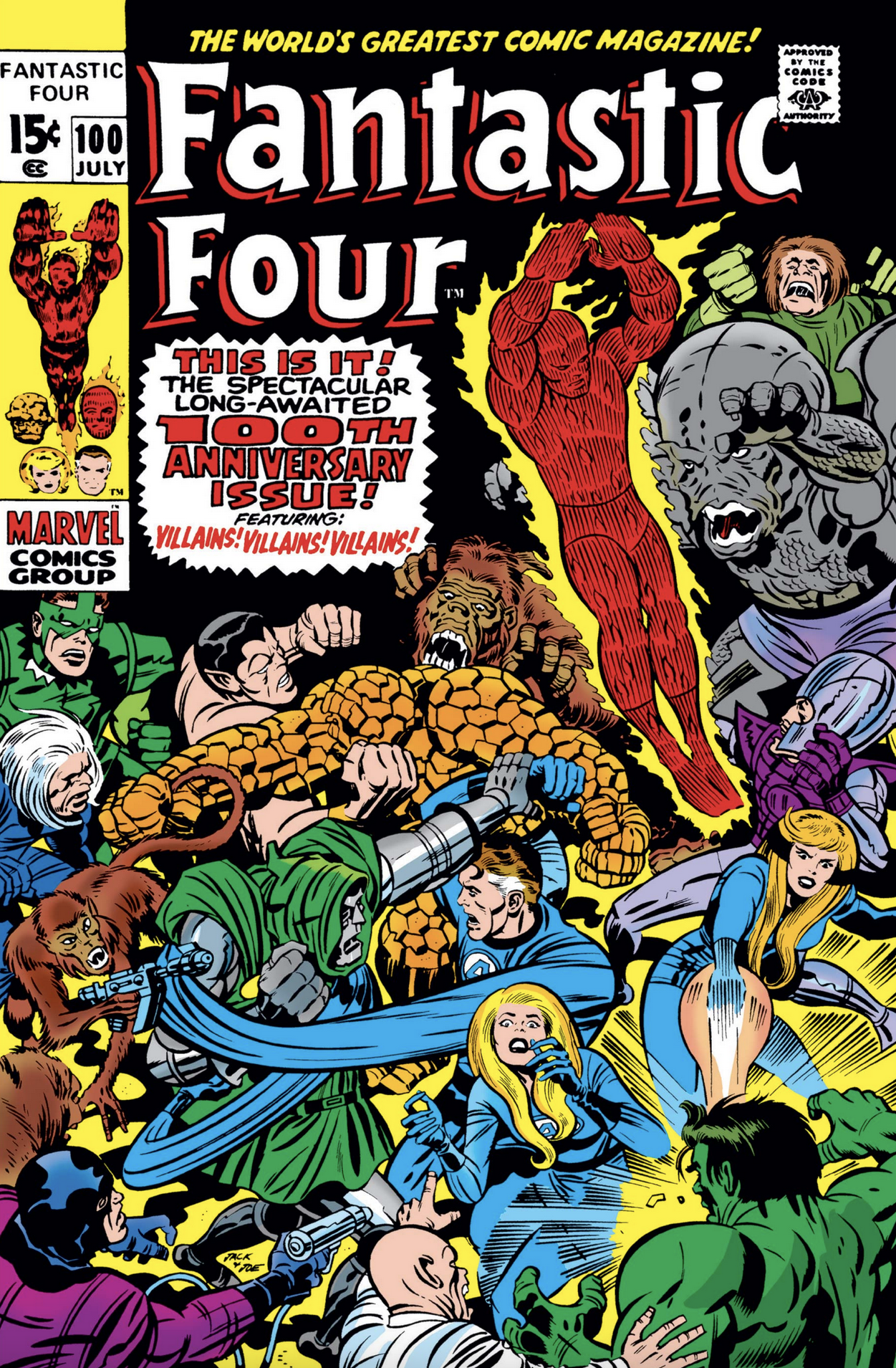 ALEX ROSS Ranks the TOP 13 JACK KIRBY FANTASTIC FOUR Covers | 13th ...