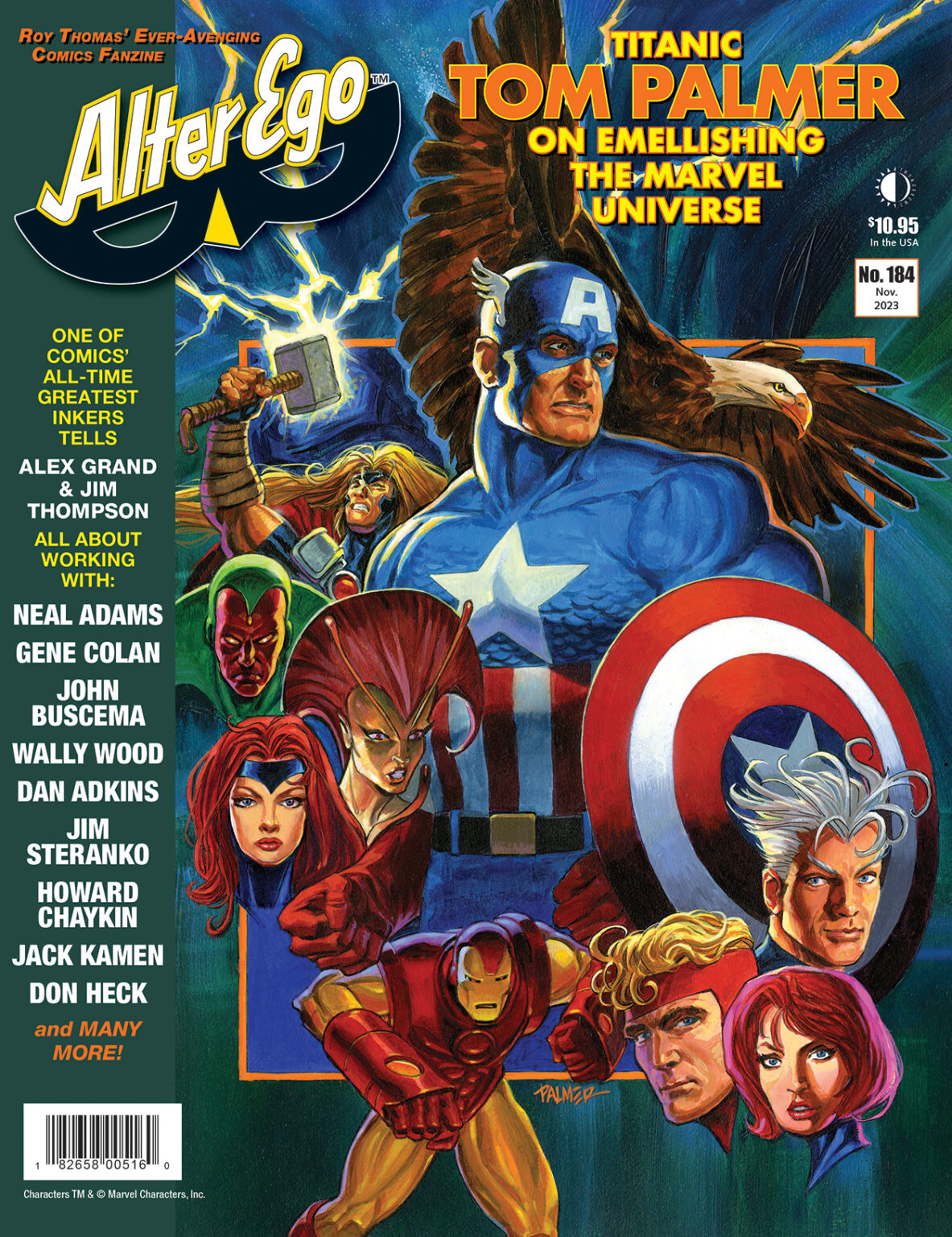 Dig This JERRY ORDWAY Captain Marvel Cover for an Upcoming ALTER EGO ...