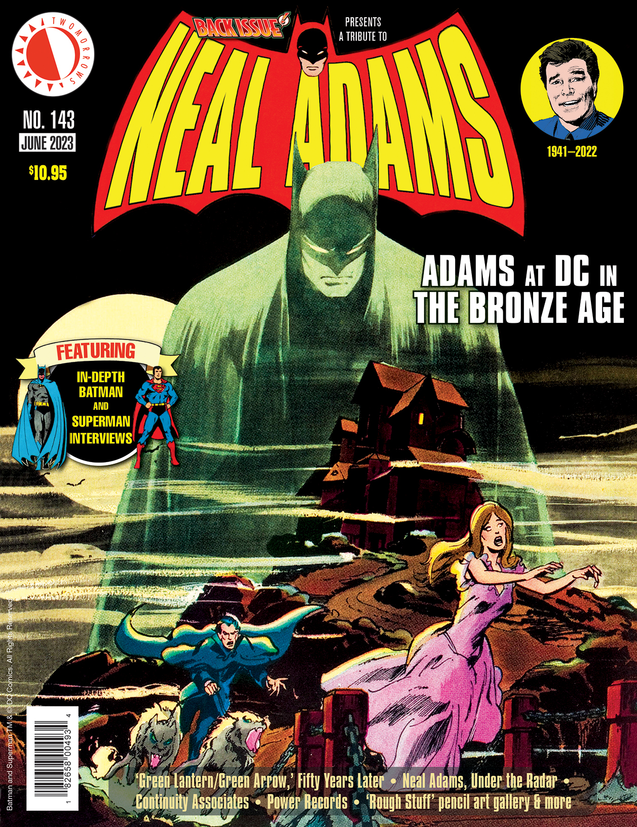 NEAL ADAMS to Receive Double-Barrel Salute in 2023 | 13th Dimension ...