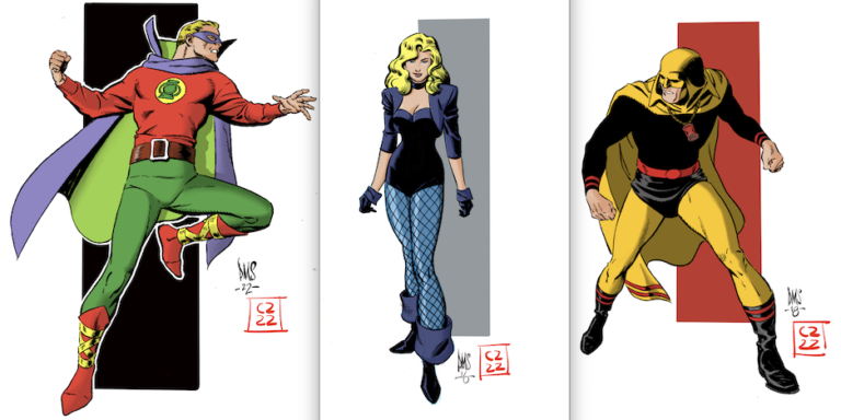 PAUL SMITH: 13 Gorgeous JUSTICE SOCIETY Illustrations | 13th Dimension ...