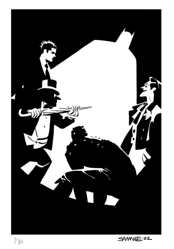13 Magnificent BATMAN Sketches by CHRIS SAMNEE | 13th Dimension, Comics ...