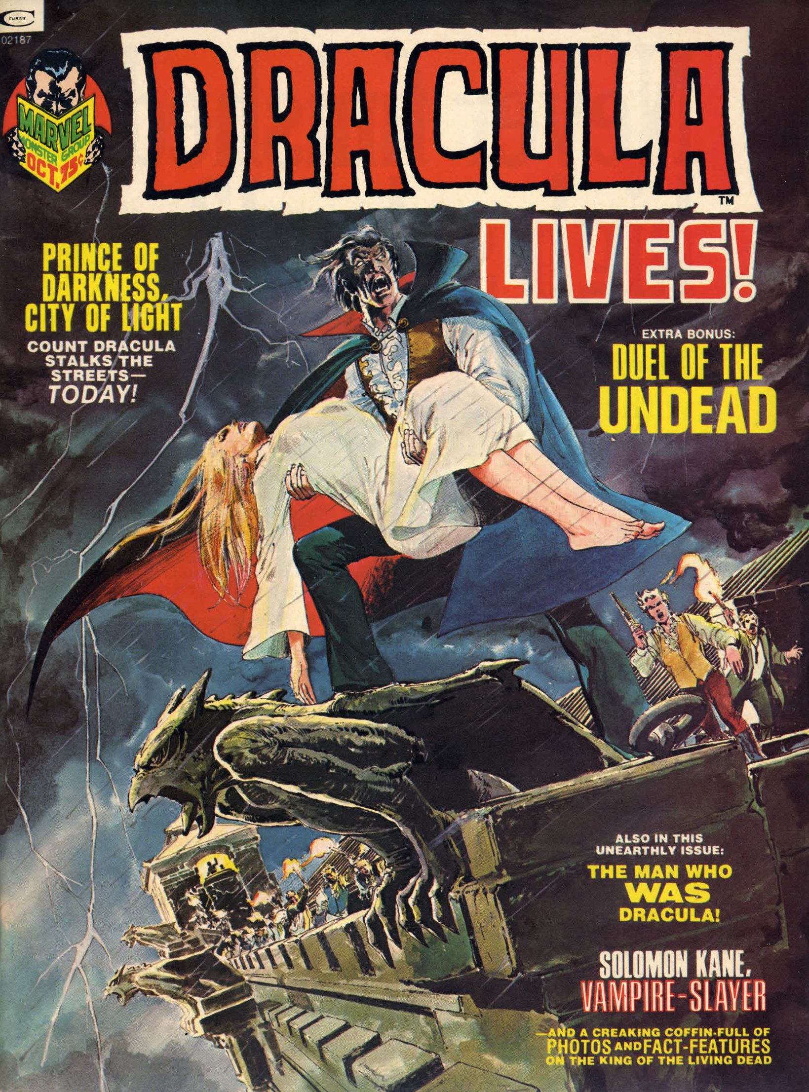 13 COVERS: Sink Your Fangs Into DRACULA LIVES! | 13th Dimension, Comics ...