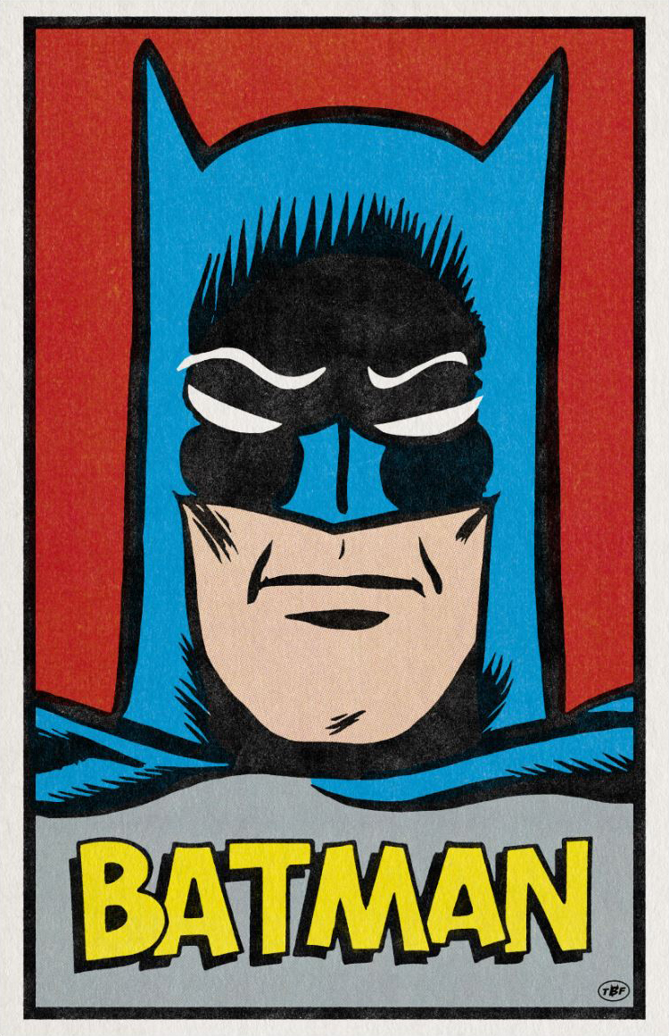 Behold These Sweet 1966 BATMAN Trading Card Posters That Should Have ...