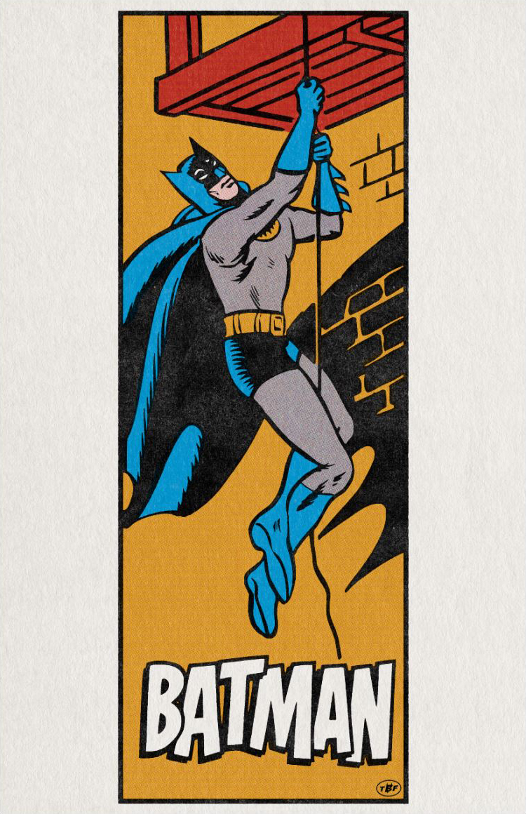 Behold These Sweet 1966 BATMAN Trading Card Posters That Should Have ...