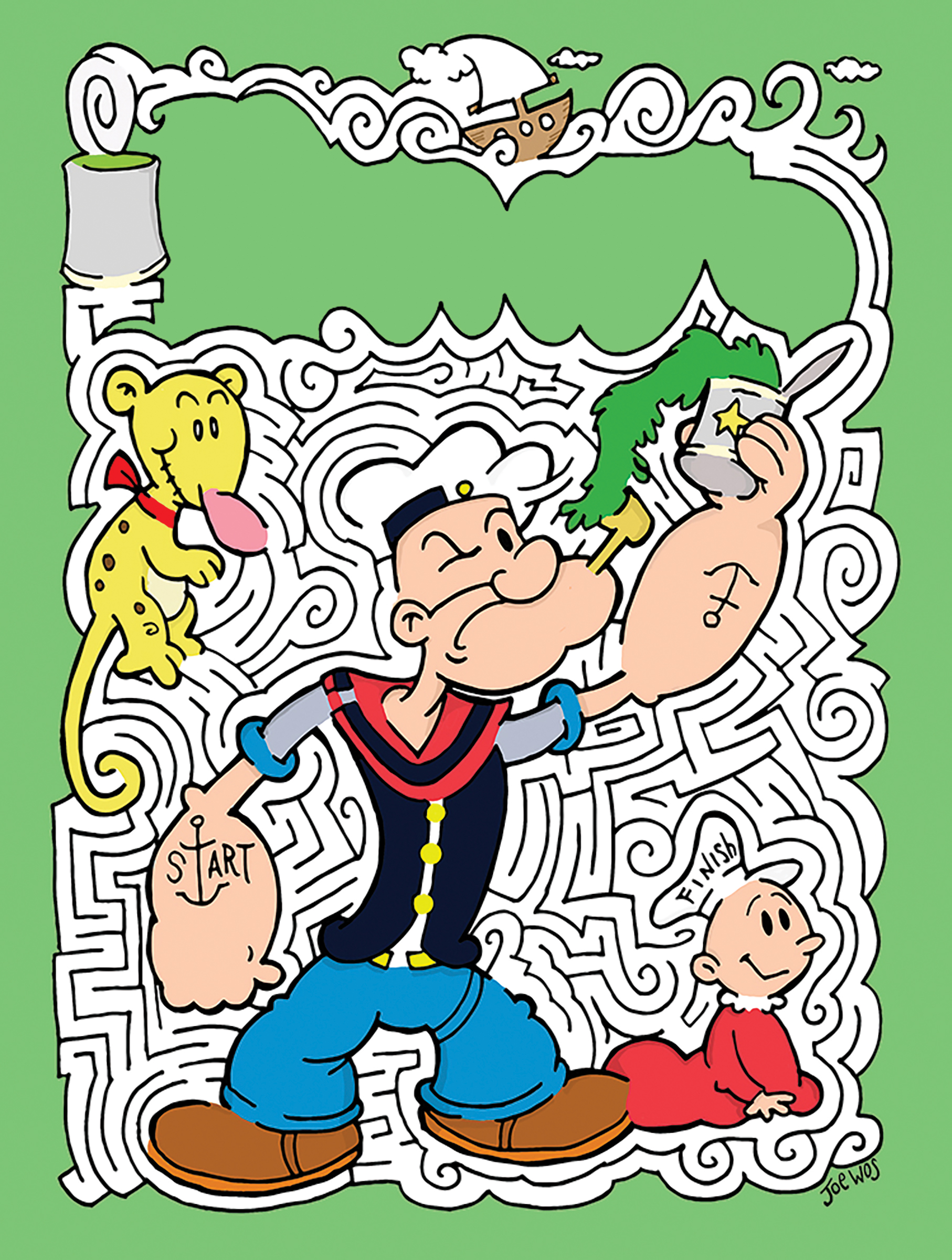 POPEYE VARIATIONS: Dig This Offbeat Salute to the Spinach Eatin’ Sailor ...