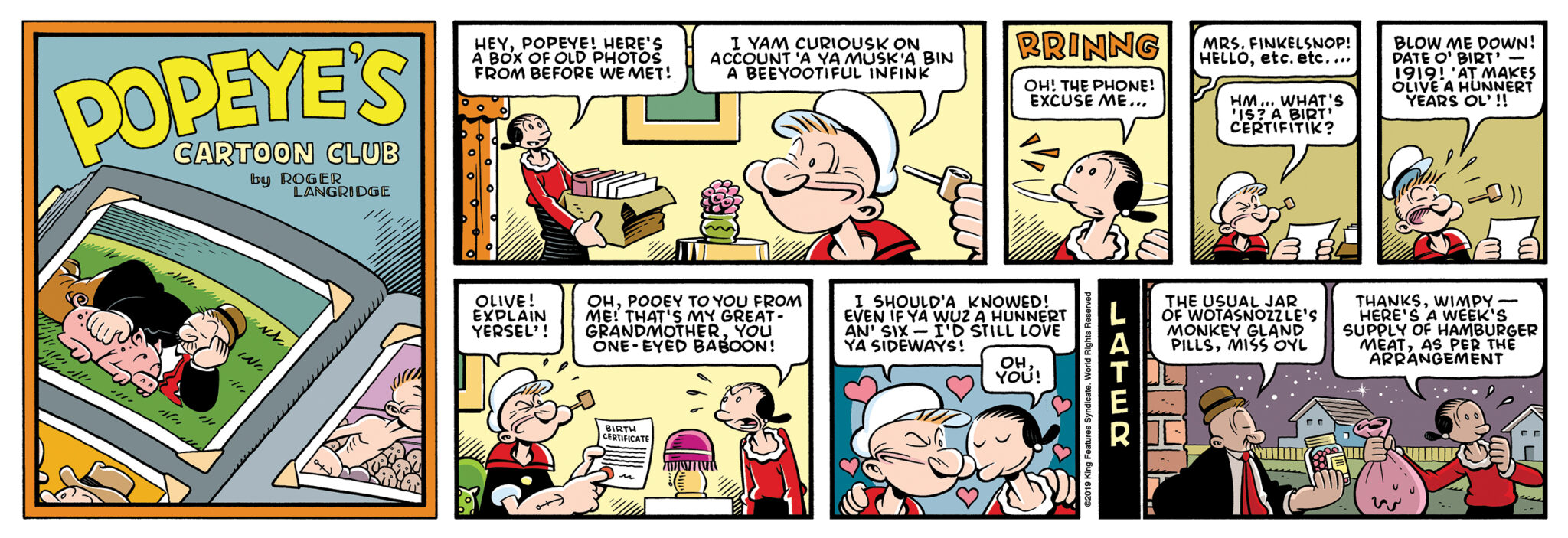 POPEYE VARIATIONS: Dig This Offbeat Salute to the Spinach Eatin’ Sailor ...