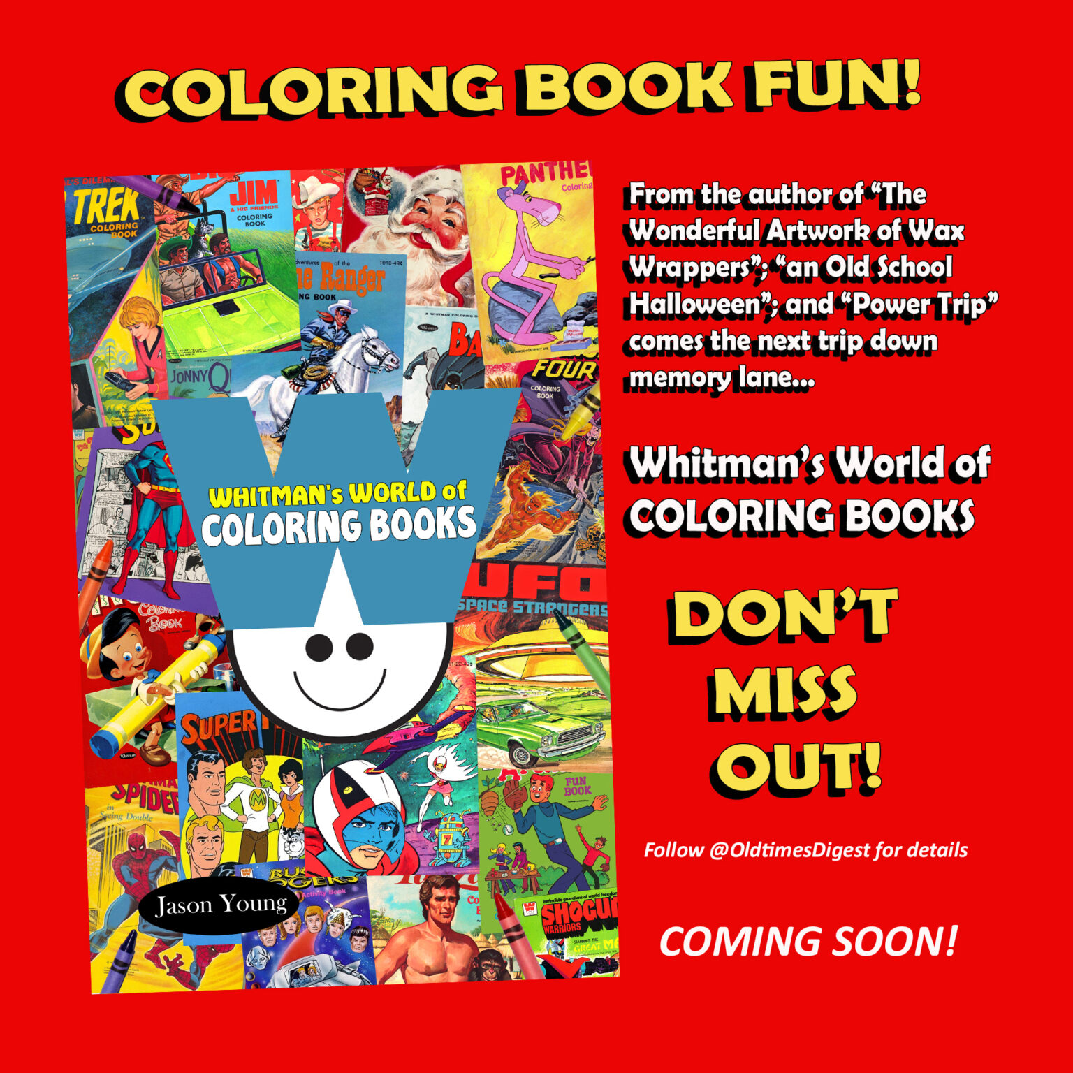 The TOP 13 Classic WHITMAN Coloring Books — RANKED | 13th Dimension ...