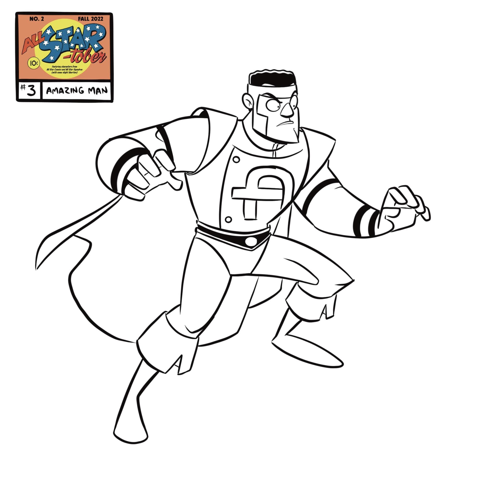 ALL-STAR-TOBER: Dig These 13 Groovy JUSTICE SOCIETY Sketches | 13th ...