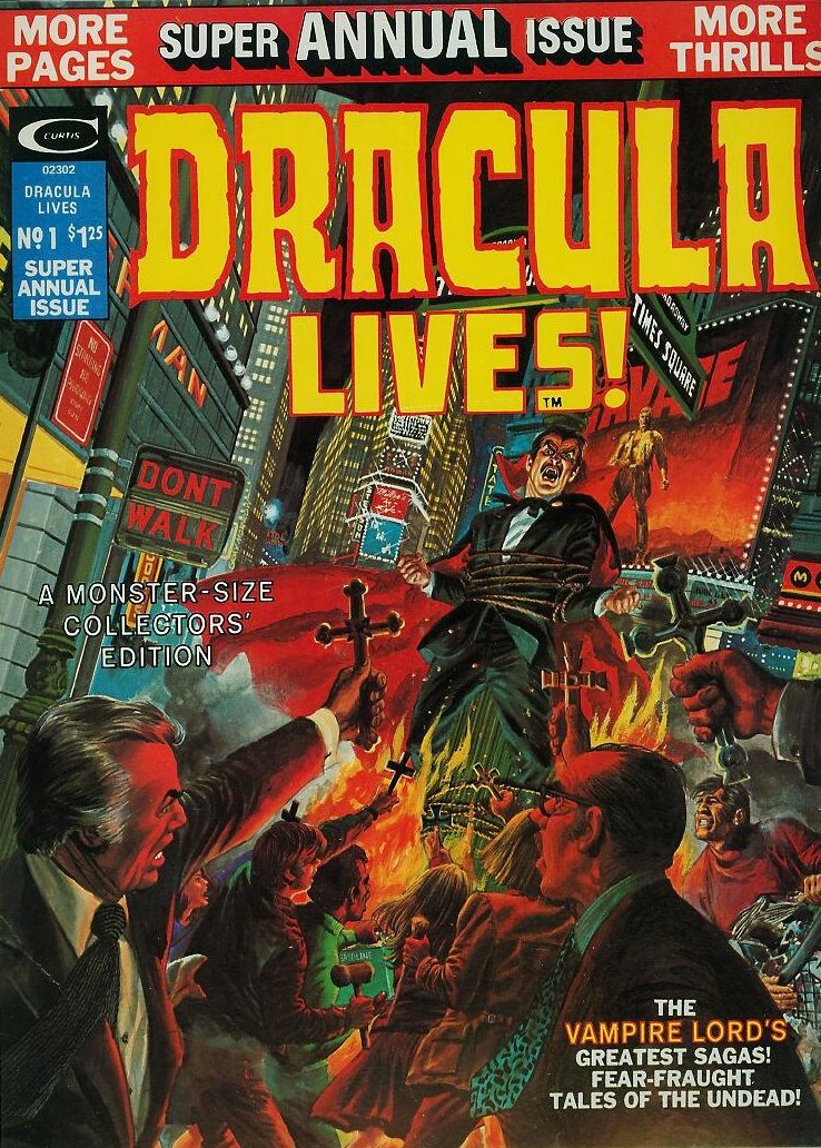 13 COVERS: Sink Your Fangs Into DRACULA LIVES! | 13th Dimension, Comics ...
