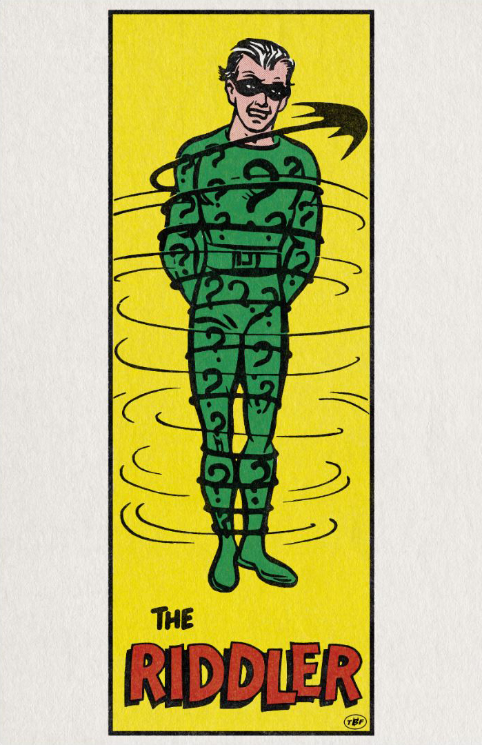 Behold These Sweet 1966 BATMAN Trading Card Posters That Should Have ...