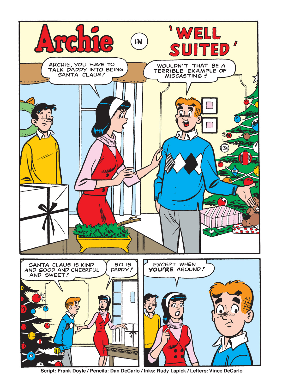 CHRISTMAS WITH ARCHIE: Dig This Fab 1964 DAN DeCARLO Classic | 13th ...