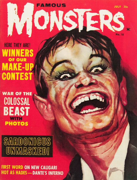 13 FAMOUS MONSTERS COVERS: A Forrest J. Ackerman Birthday Celebration ...