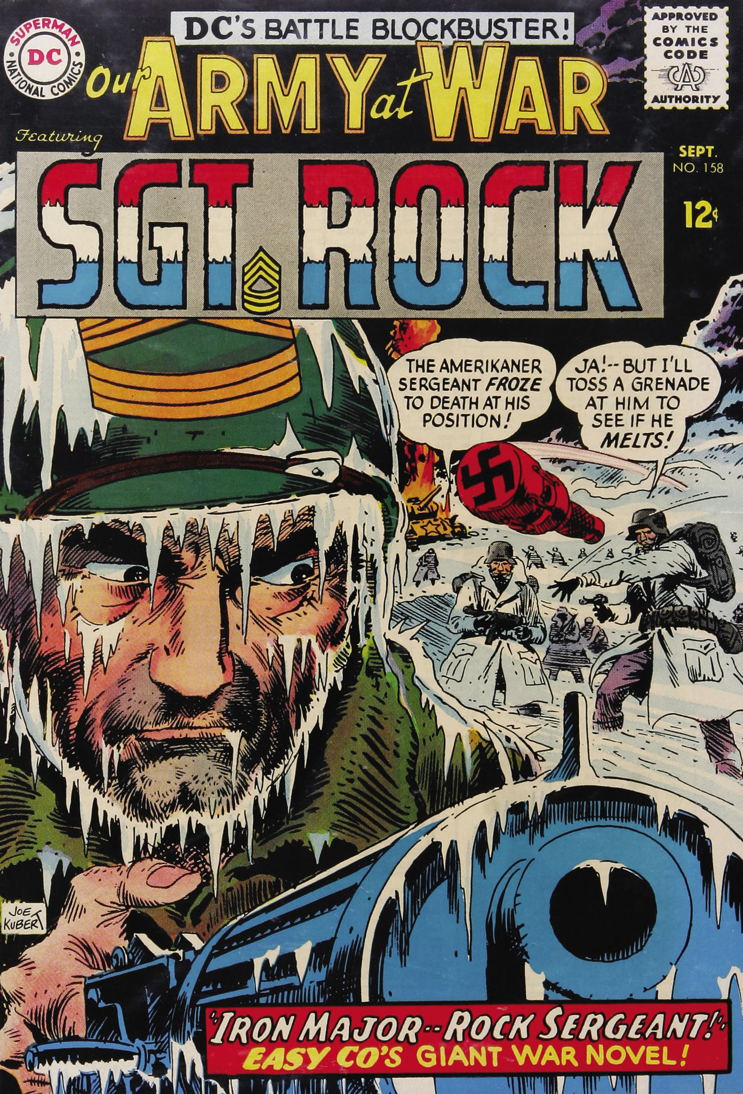 13 COVERS: A VETERANS DAY Salute With SGT. ROCK | 13th Dimension, Comics, Creators, Culture