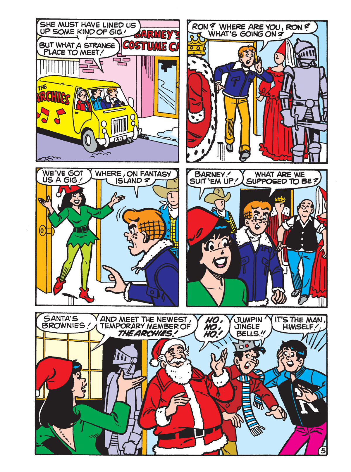 ARCHIE COMICS: JINGLES THE ELF and SUGARPLUM Usher in the Christmas ...