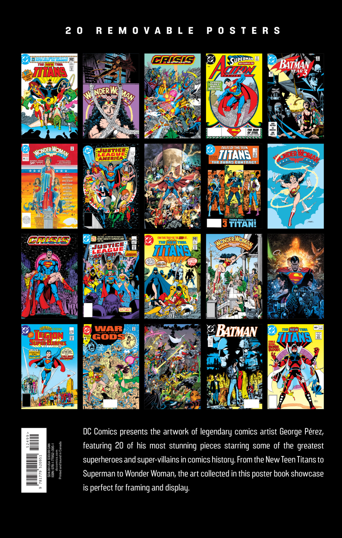EXCLUSIVE INSIDE LOOK: The GEORGE PÉREZ DC Poster Portfolio | 13th Dimension, Comics, Creators ...