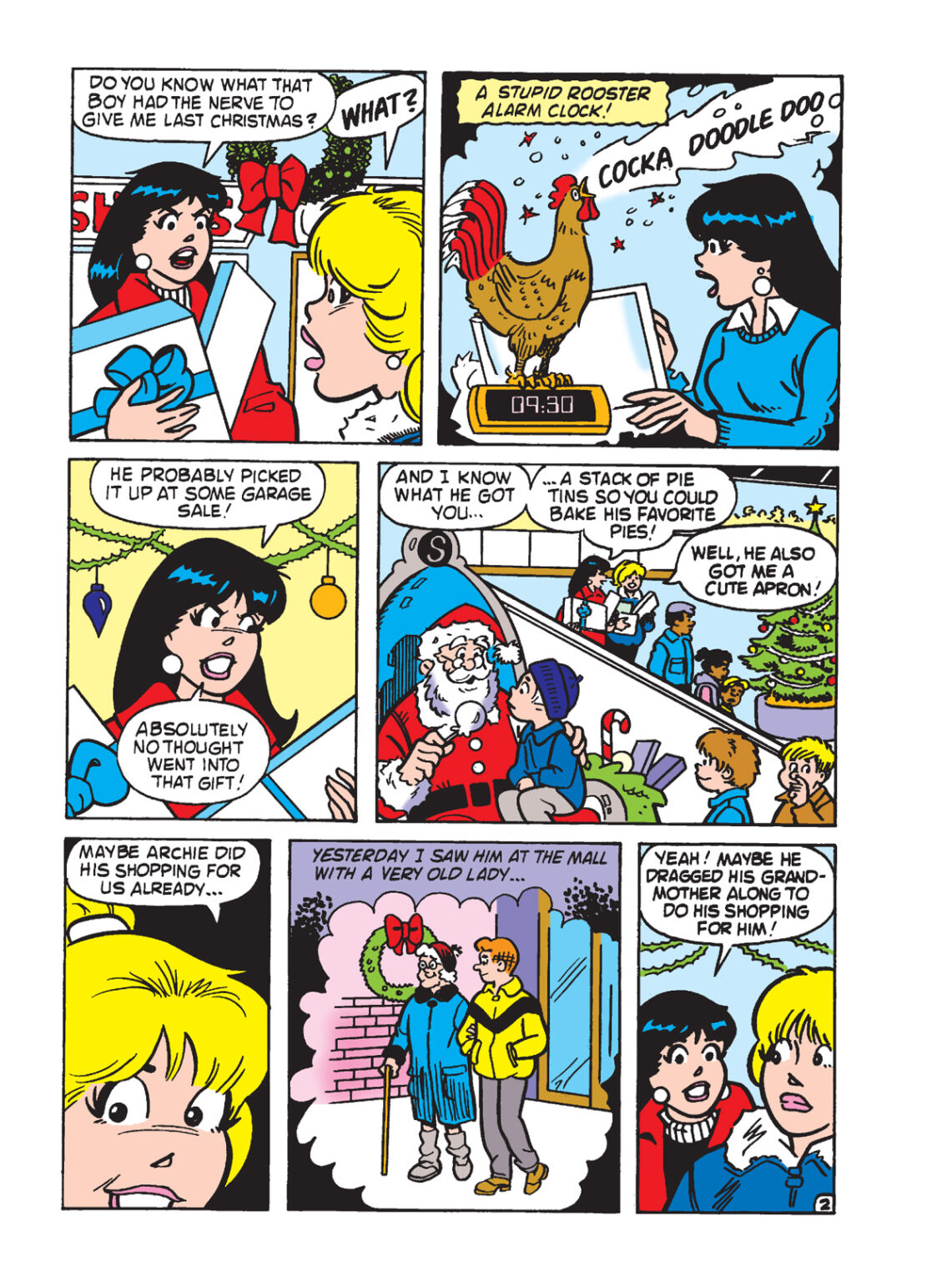 ARCHIE Wraps Up CHRISTMAS Specials With Another BETTY AND VERONICA ...