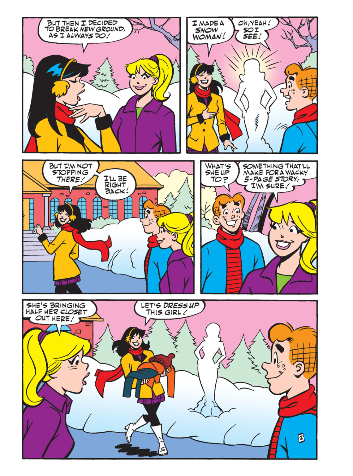 ARCHIE Wraps Up CHRISTMAS Specials With Another BETTY AND VERONICA ...