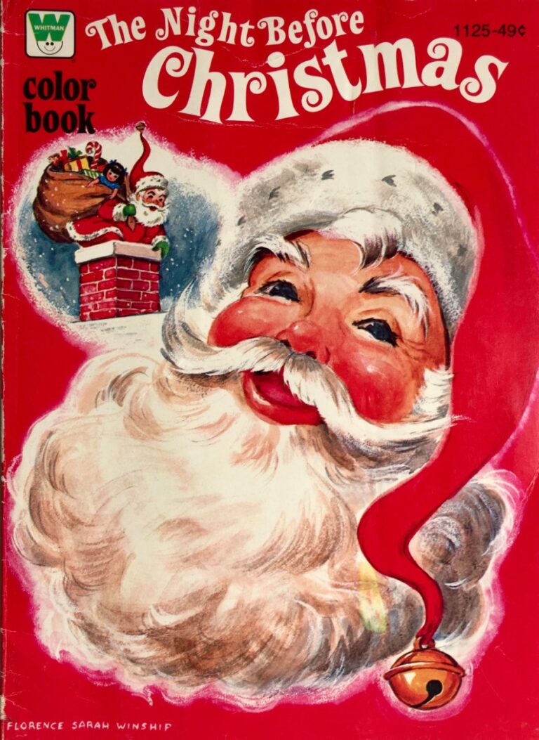 The Everlasting Glow of SANTA COLORING BOOKS | 13th Dimension, Comics ...