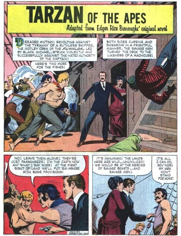 13 GREAT ILLUSTRATIONS: A RUSS MANNING Birthday Celebration | 13th ...