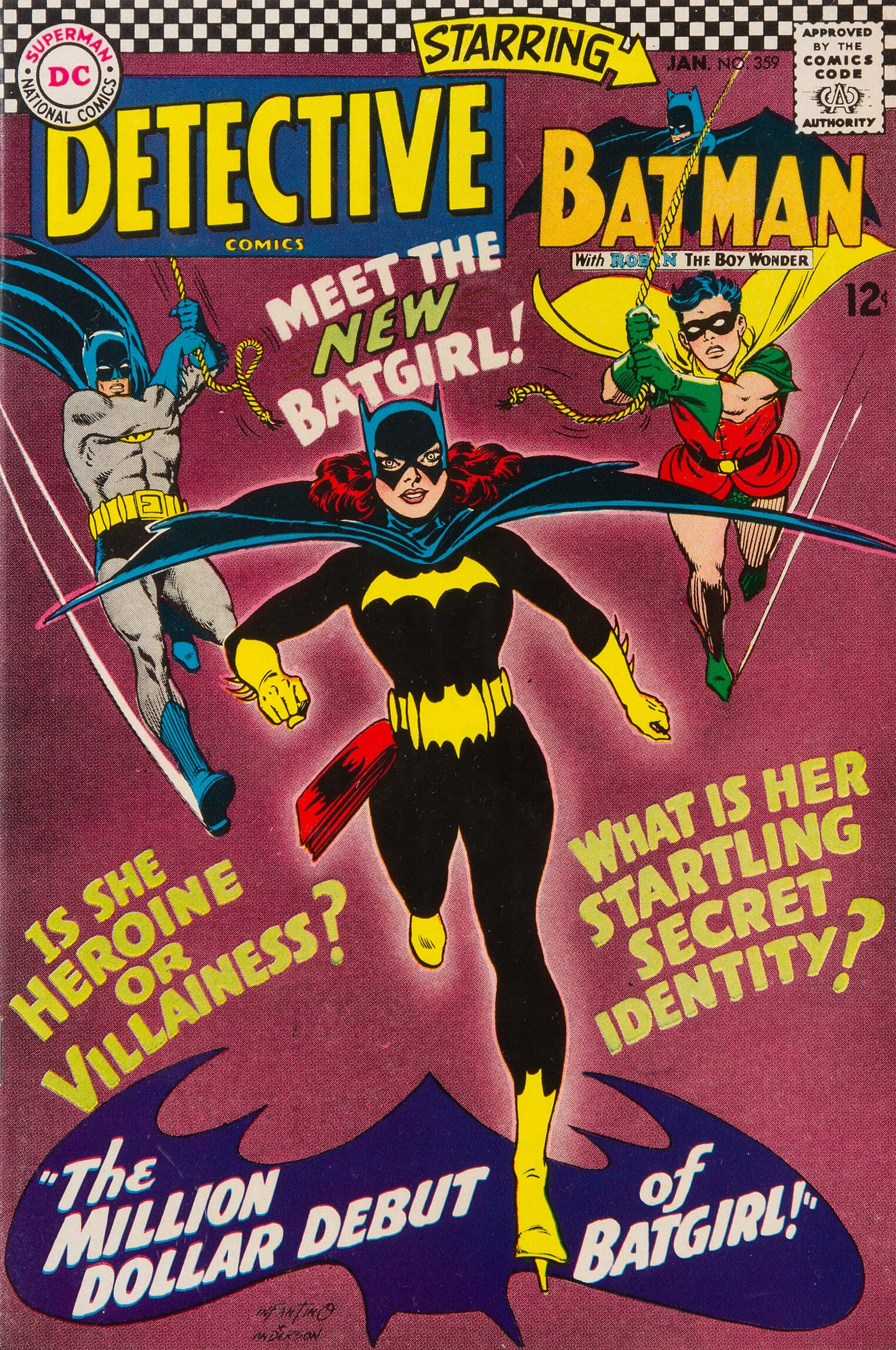 13 COVERS: The Comics World of BATMAN in 1966 | 13th Dimension, Comics ...