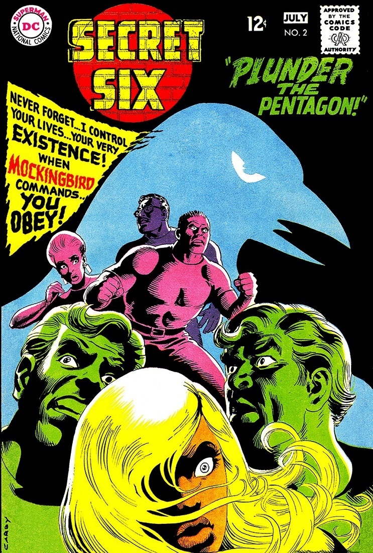 SECRET SIX: The Groovy Artwork That Defined the Cult-Fave Series | 13th ...