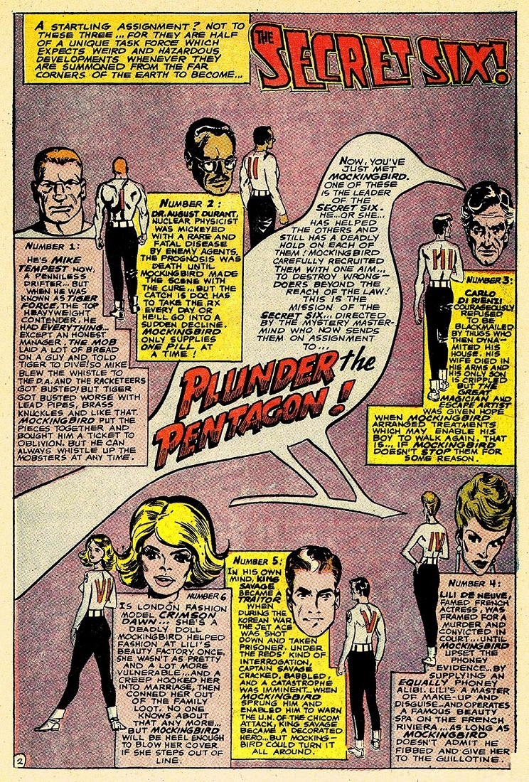 SECRET SIX: The Groovy Artwork That Defined the Cult-Fave Series | 13th ...