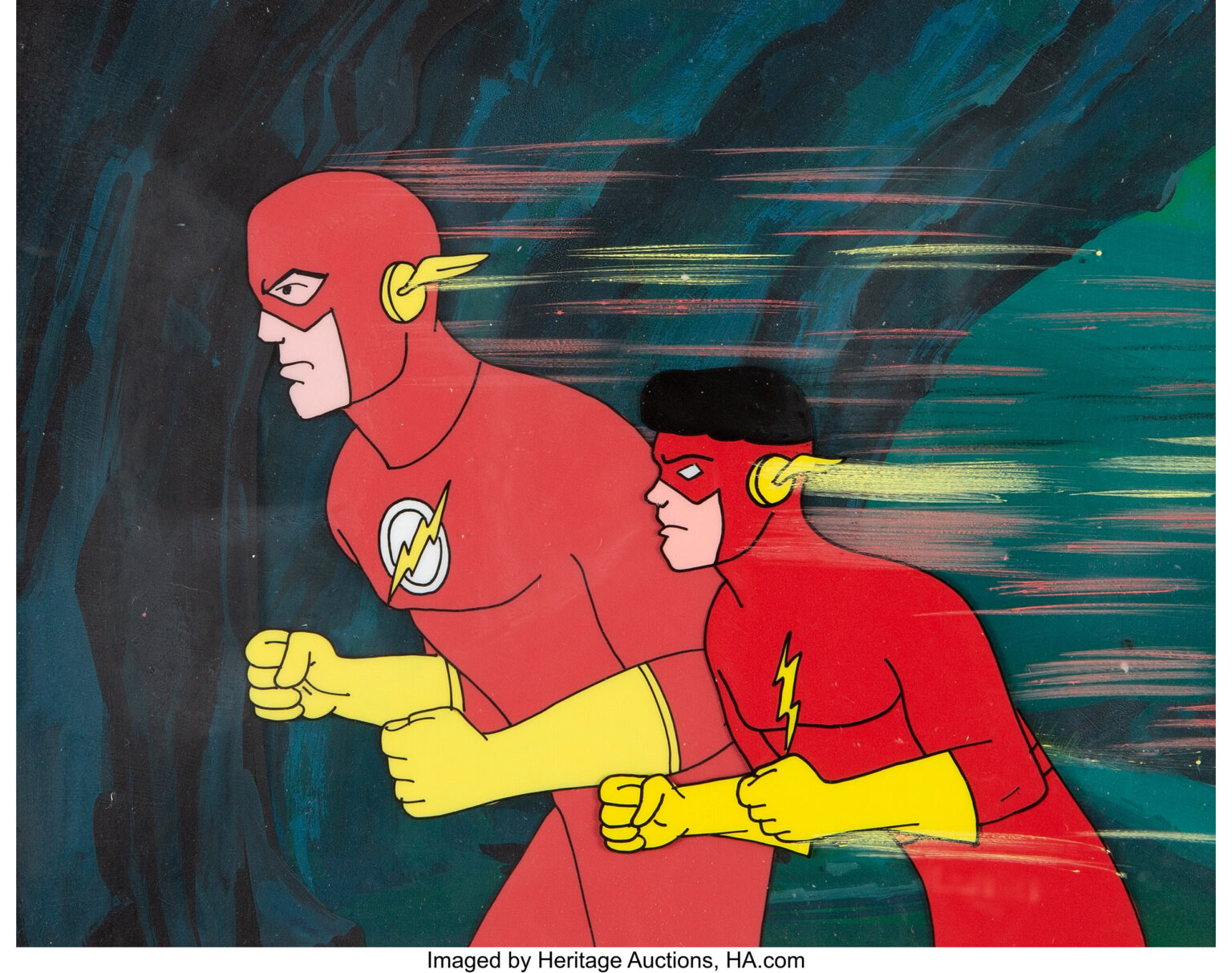 Dig These 13 Groovy FILMATION SUPERHERO Original Animation Cels | 13th ...